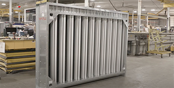 Stratomizer® Dampered Face & Bypass Coil | Marlo Heat Transfer Solutions